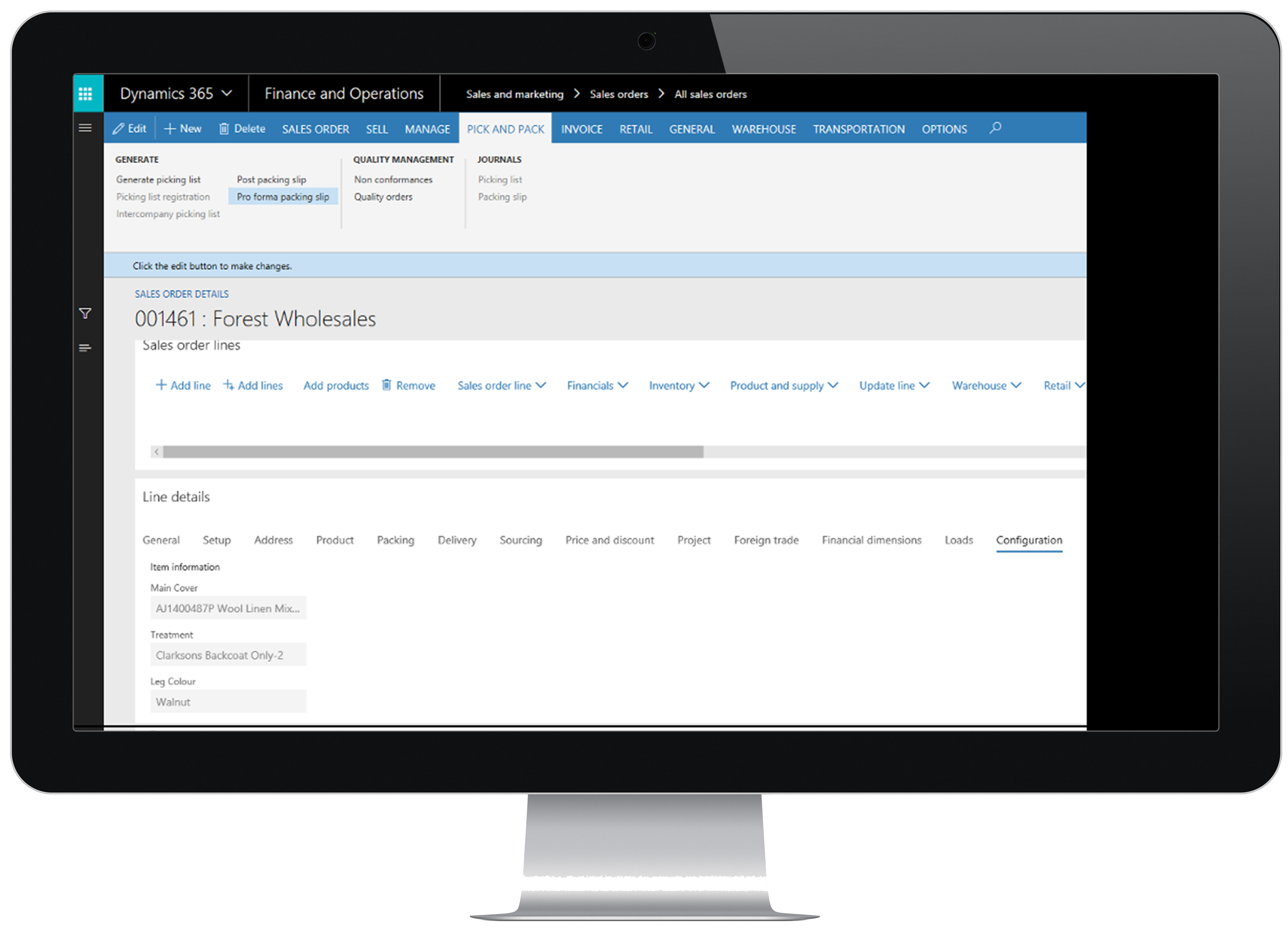 Syscom 365 Furniture: Furniture Manufacturing Software | Syscom PLC