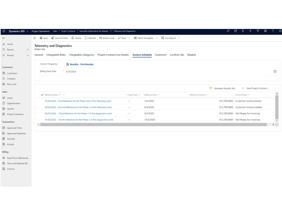 Microsoft Dynamics 365 Project Operations | Syscom